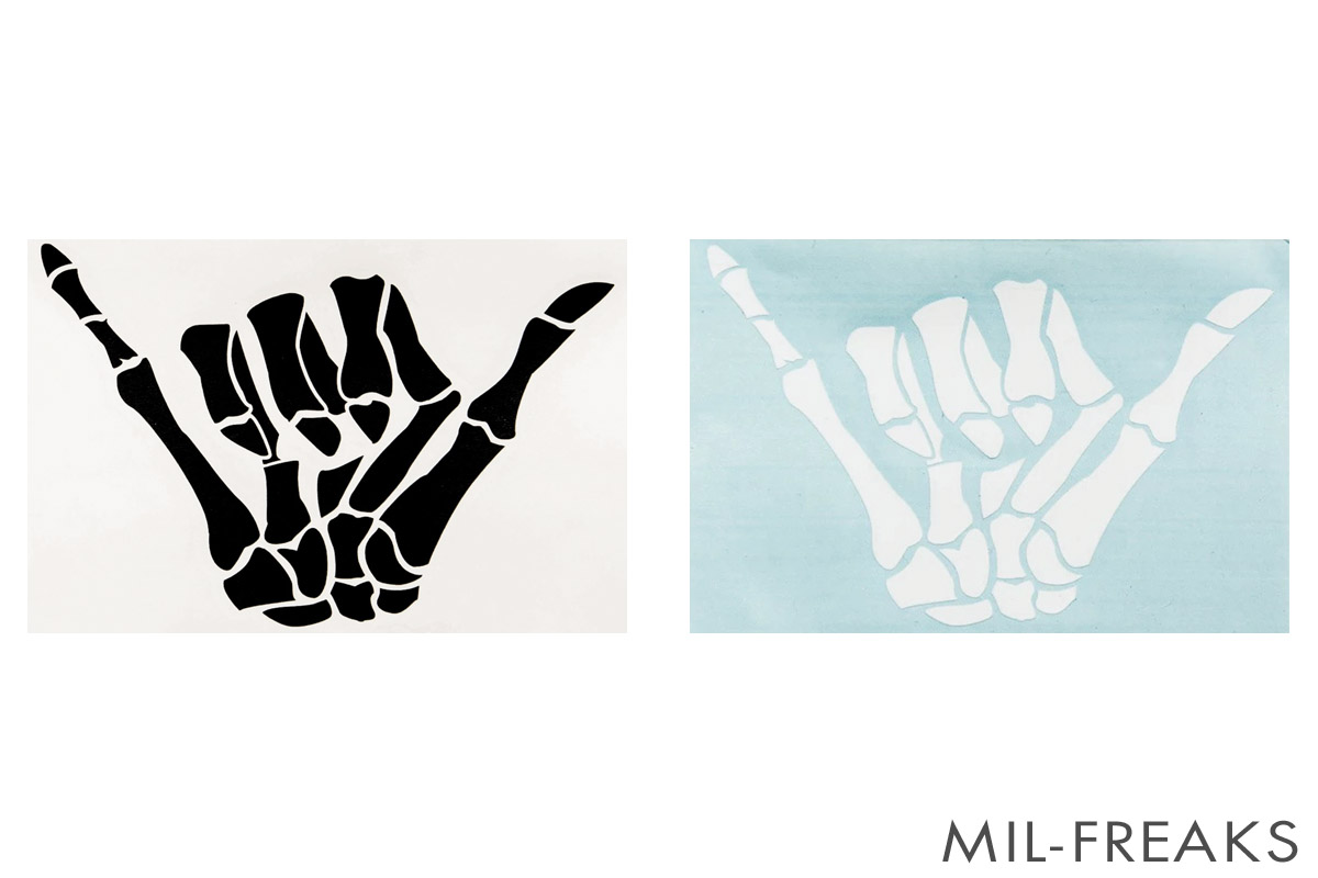 URT “BONE SHAKA” チャリティーステッカー │ ミリタリーショップ MIL-FREAKS 通販